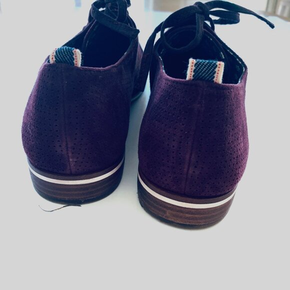 Ellen Degeneres | Shoes | Ed Merlot Suede Lace Up Oxfords Shoes Ellen ...